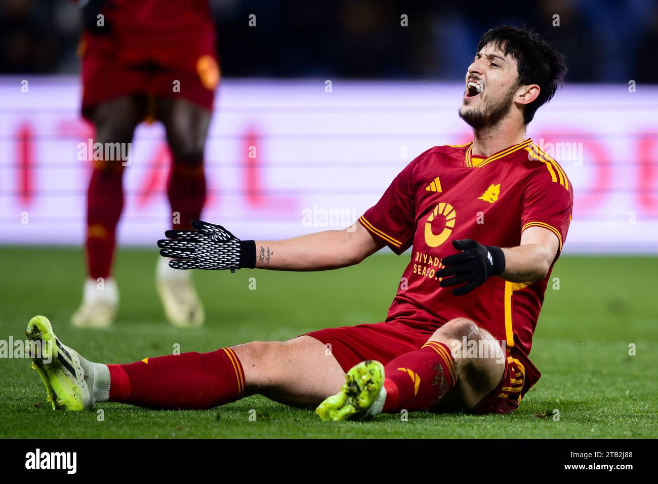Reggio Emilia, Italy. 3 December 2023. Sardar Azmoun of AS Roma looks ...