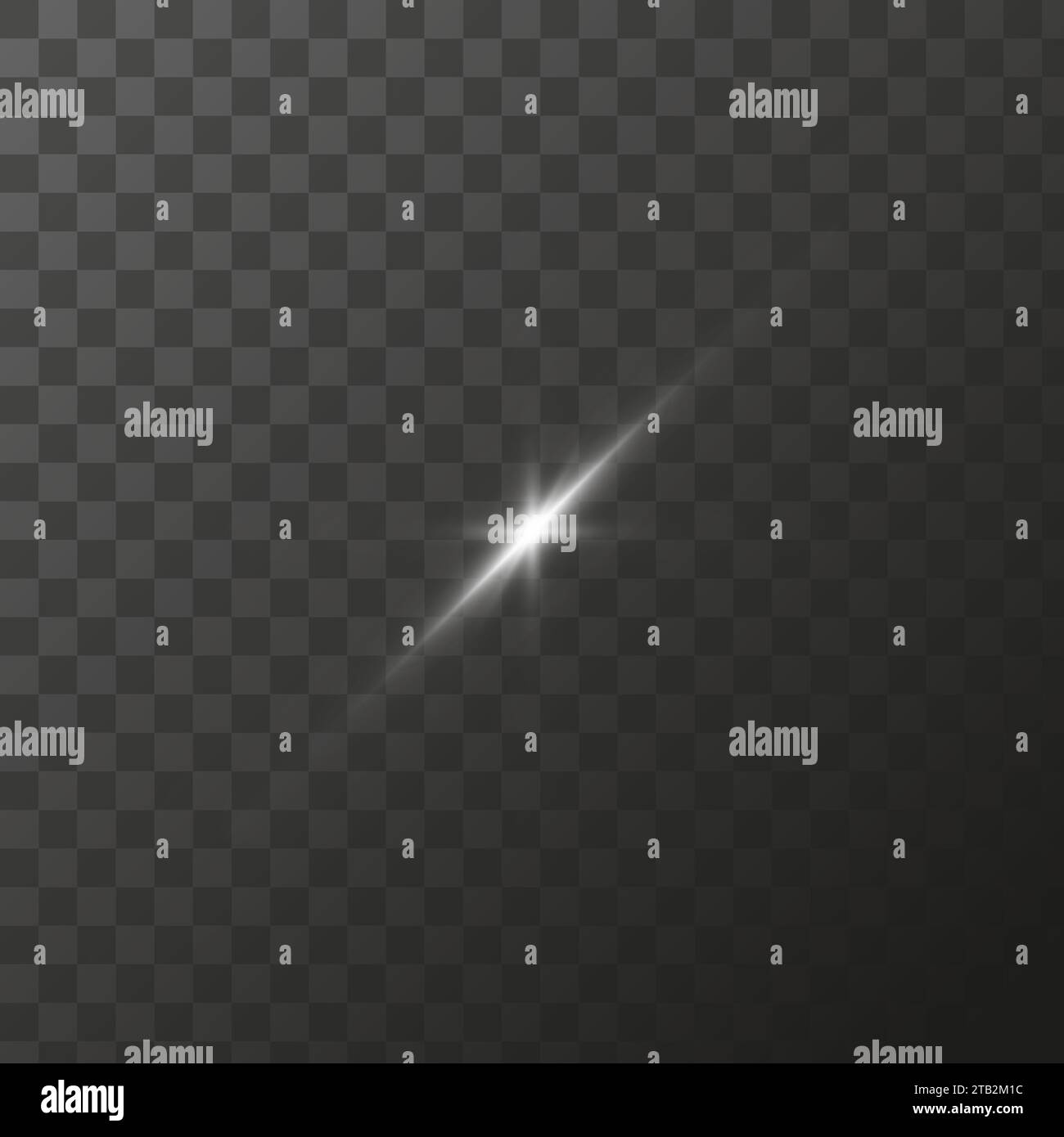 Light shining stars, glare light effects, Shiny illuminated elements on ...
