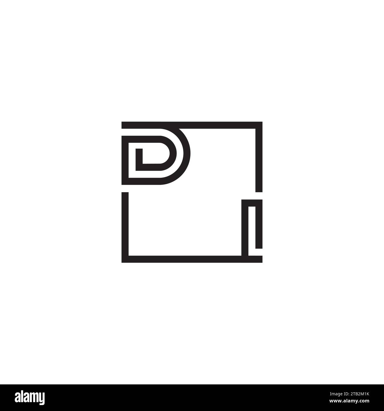 DI initial logo letters in high quality professional design that will ...