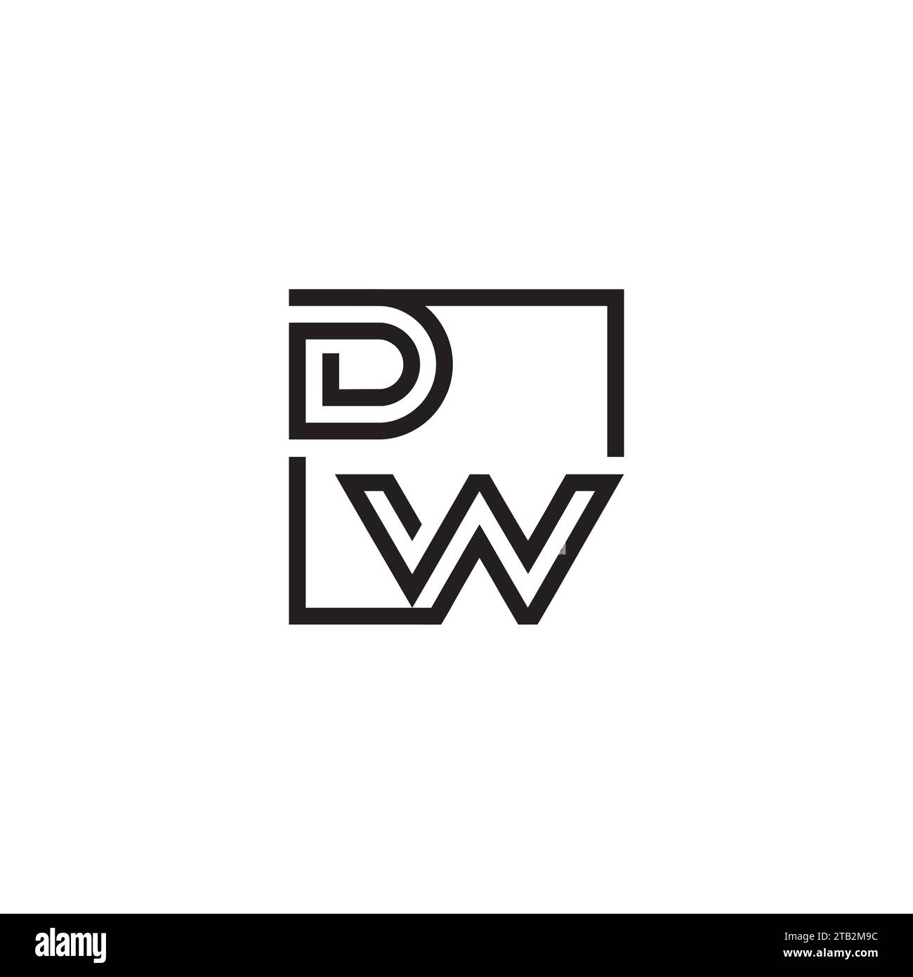Dw shop Stock Vector Images - Alamy