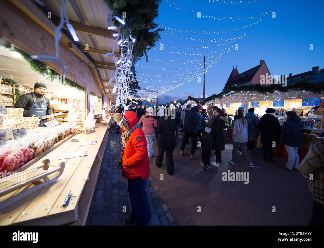 Annecy france christmas market hi-res stock photography and images - Alamy