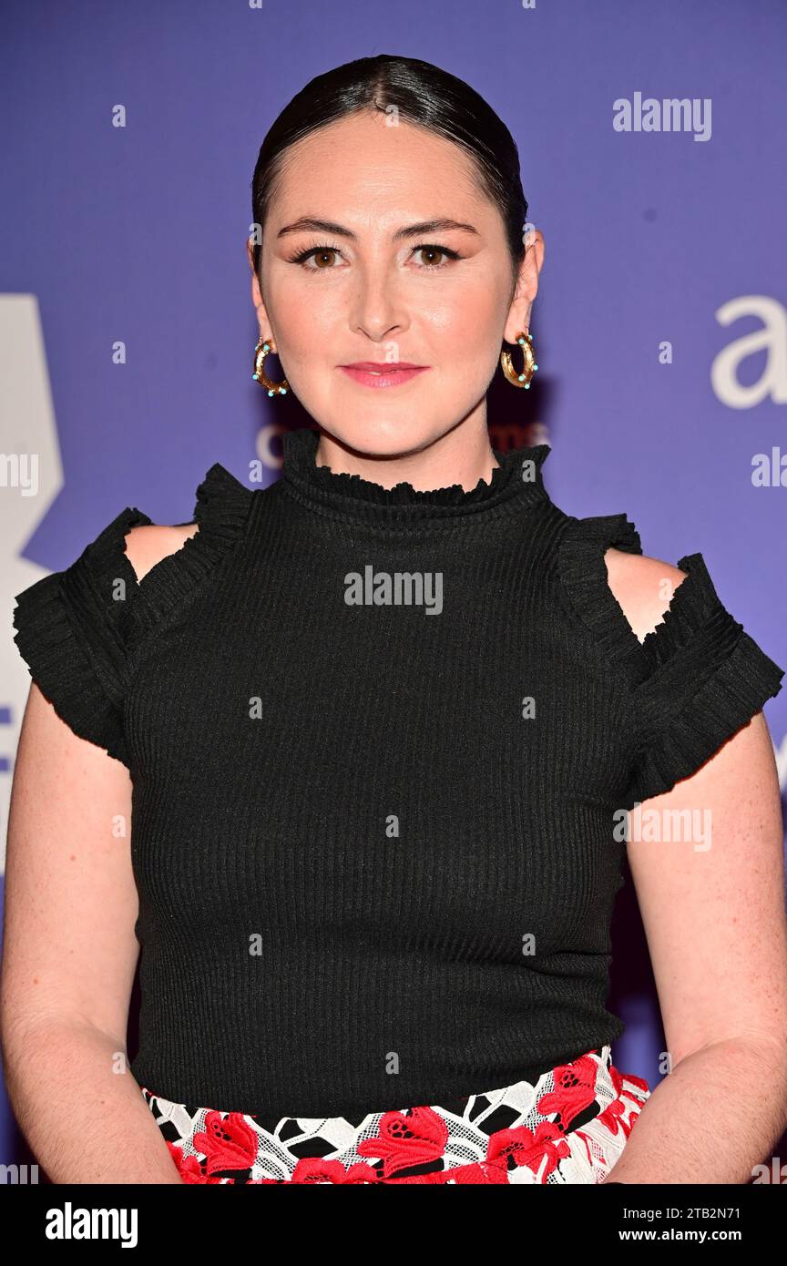 London, UK. 3rd Dec, 2023. Emma Sidi attends The 26th British ...