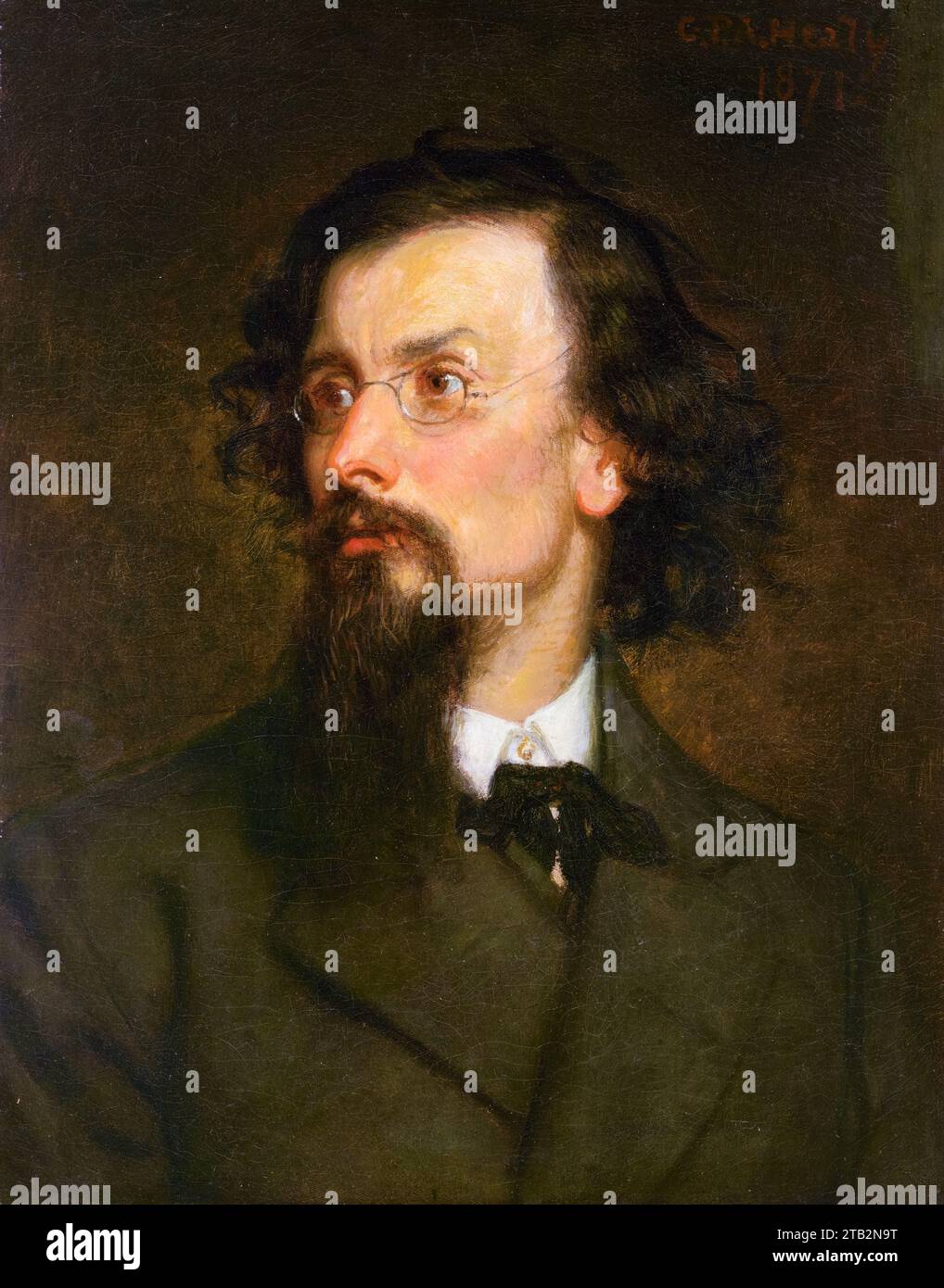 George Inness (1825-1894), American landscape painter, portrait ...