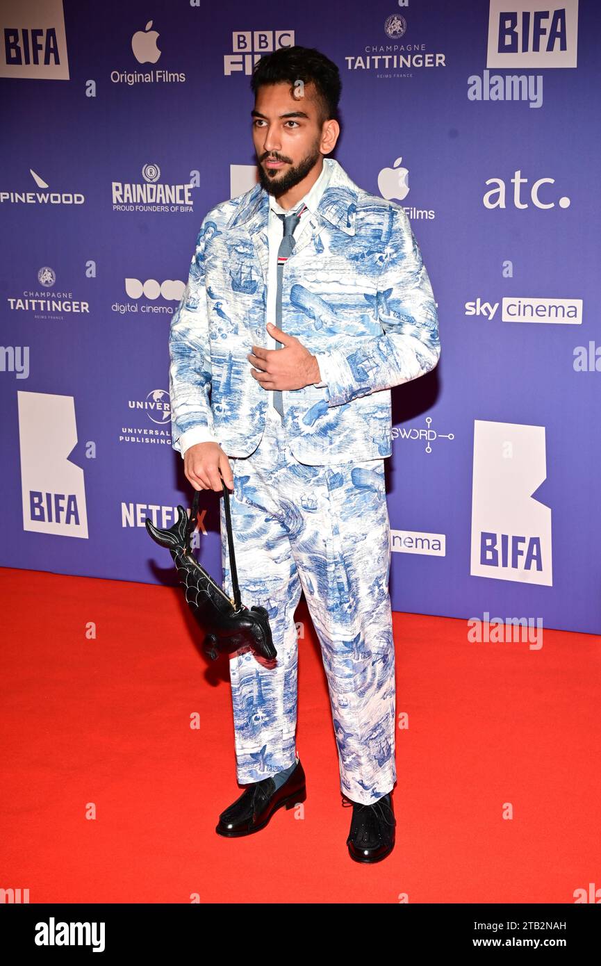 London, UK. 3rd Dec, 2023. Nabhaan Rizwan attends The 26th British ...