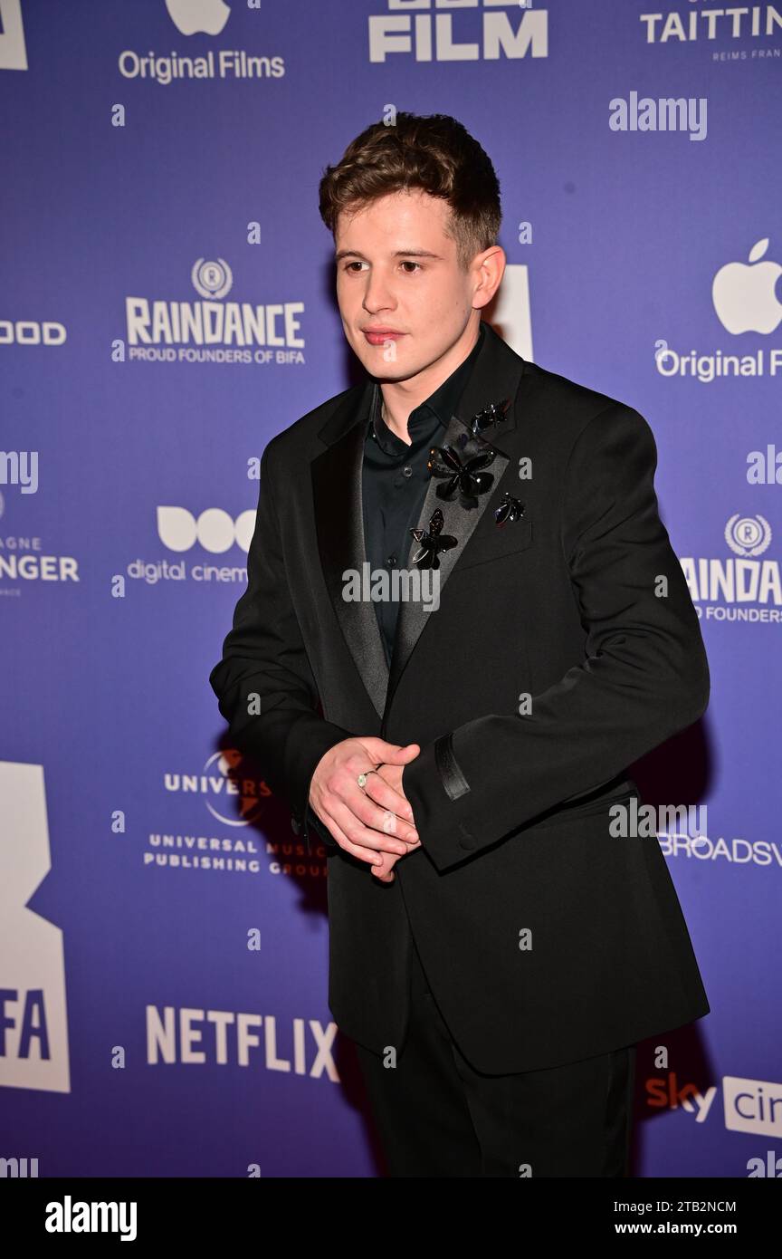 London, UK. 3rd Dec, 2023. Shaun Thomas attends The 26th British ...