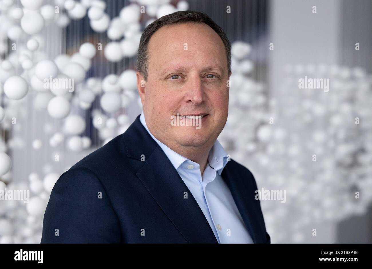 Munich, Germany. 04th Dec, 2023. Markus Haas, CEO of Telefónica ...