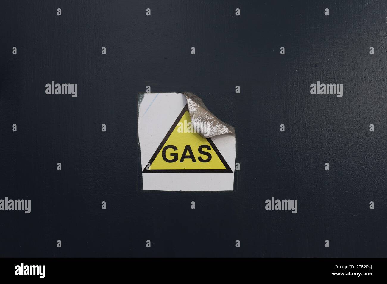 Stickers with text on dark background Stock Photo - Alamy