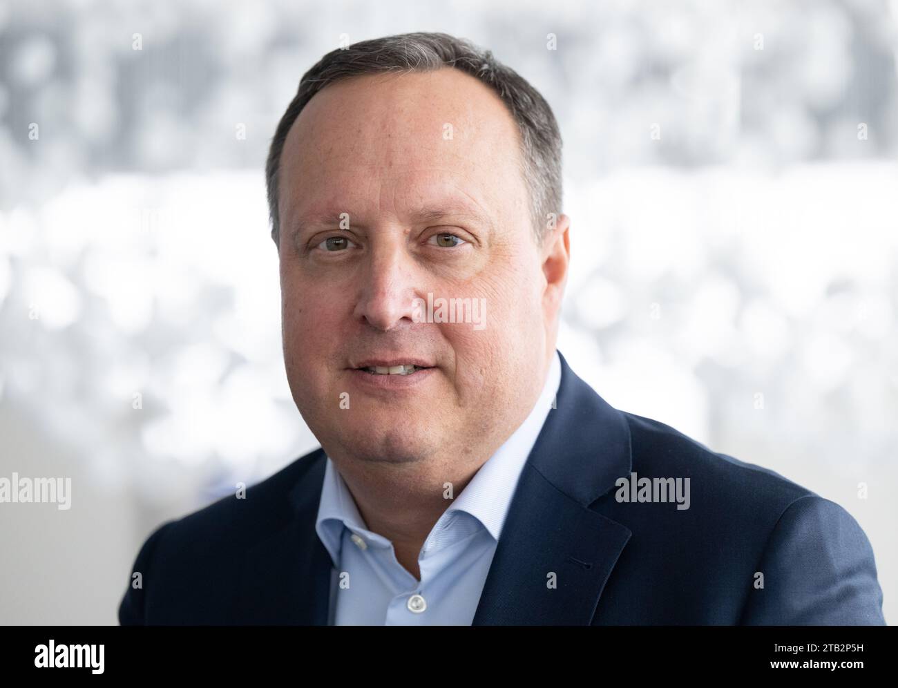 Munich, Germany. 04th Dec, 2023. Markus Haas, CEO of Telefónica ...