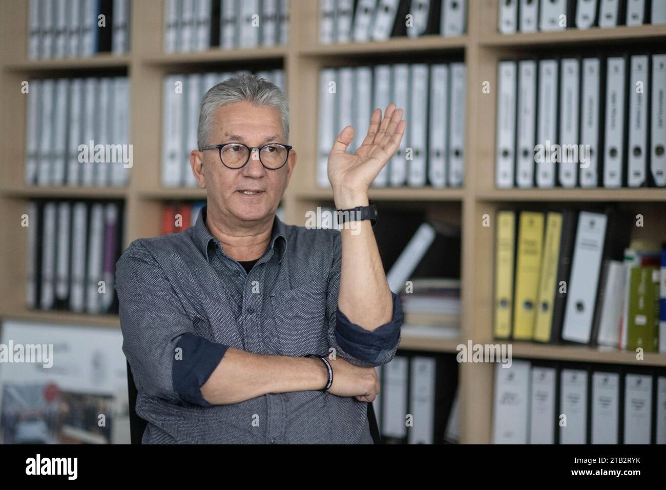 Stuttgart, Germany. 04th Dec, 2023. Harald Buck, Chairman of the ...