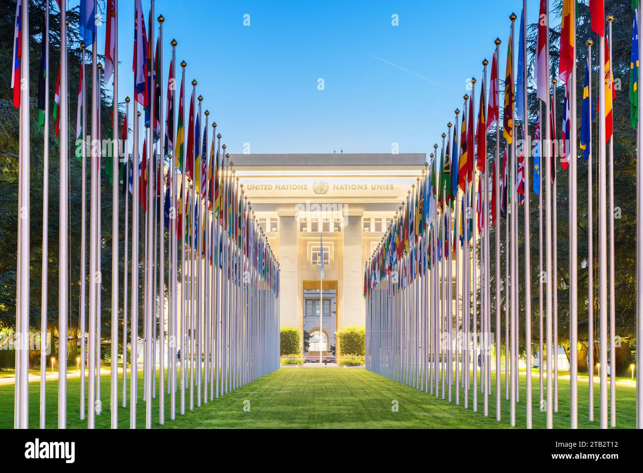 GENEVA, SWITZERLAND - OCTOBER 2, 2023: The United Nations Office at ...