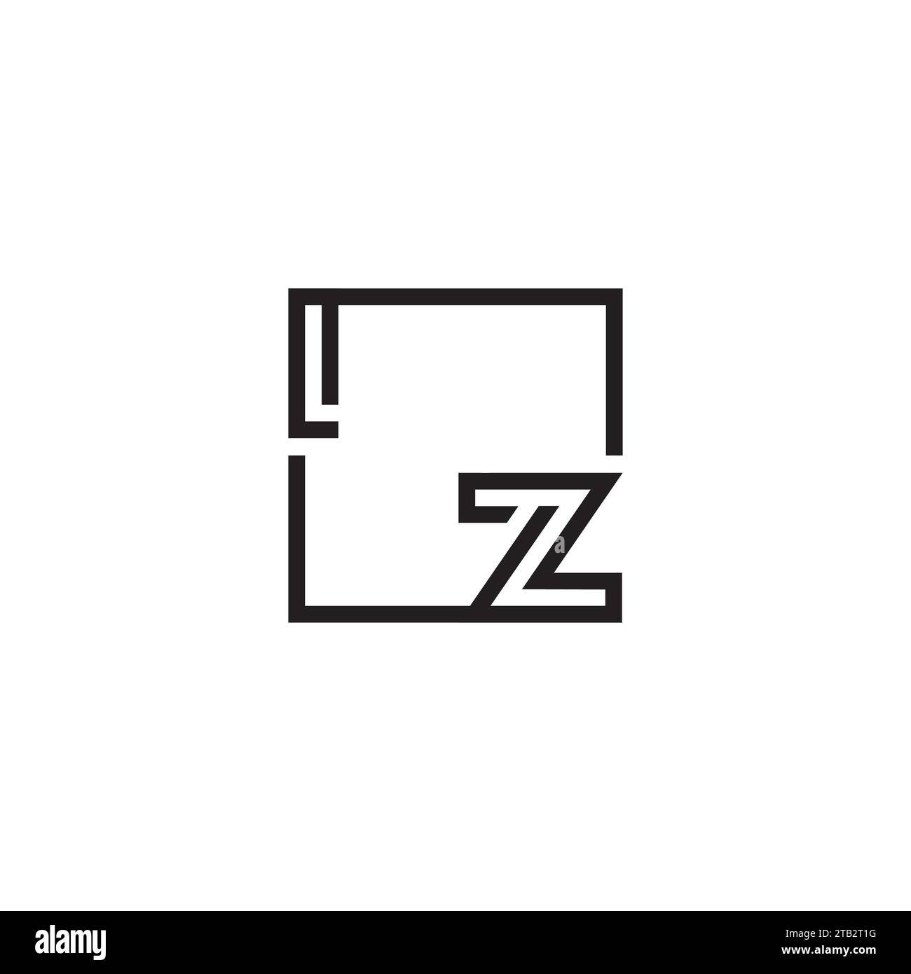 IZ initial logo letters in high quality professional design that will ...