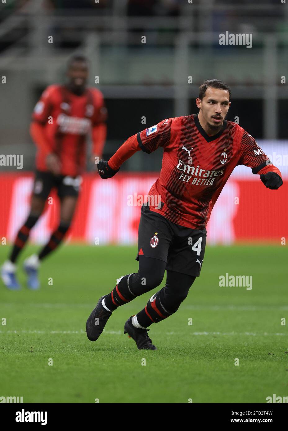 Ismael bennacer ac milan 2023 hi-res stock photography and images - Alamy