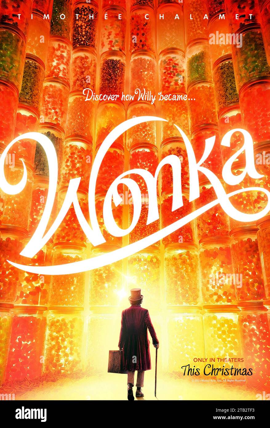 Wonka (2023) directed by Paul King and starring Timothée Chalamet ...