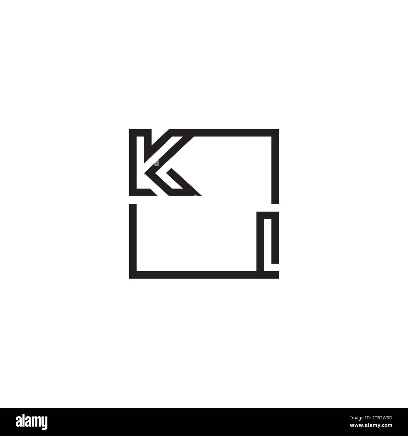 Ki logo design Stock Vector Images - Alamy