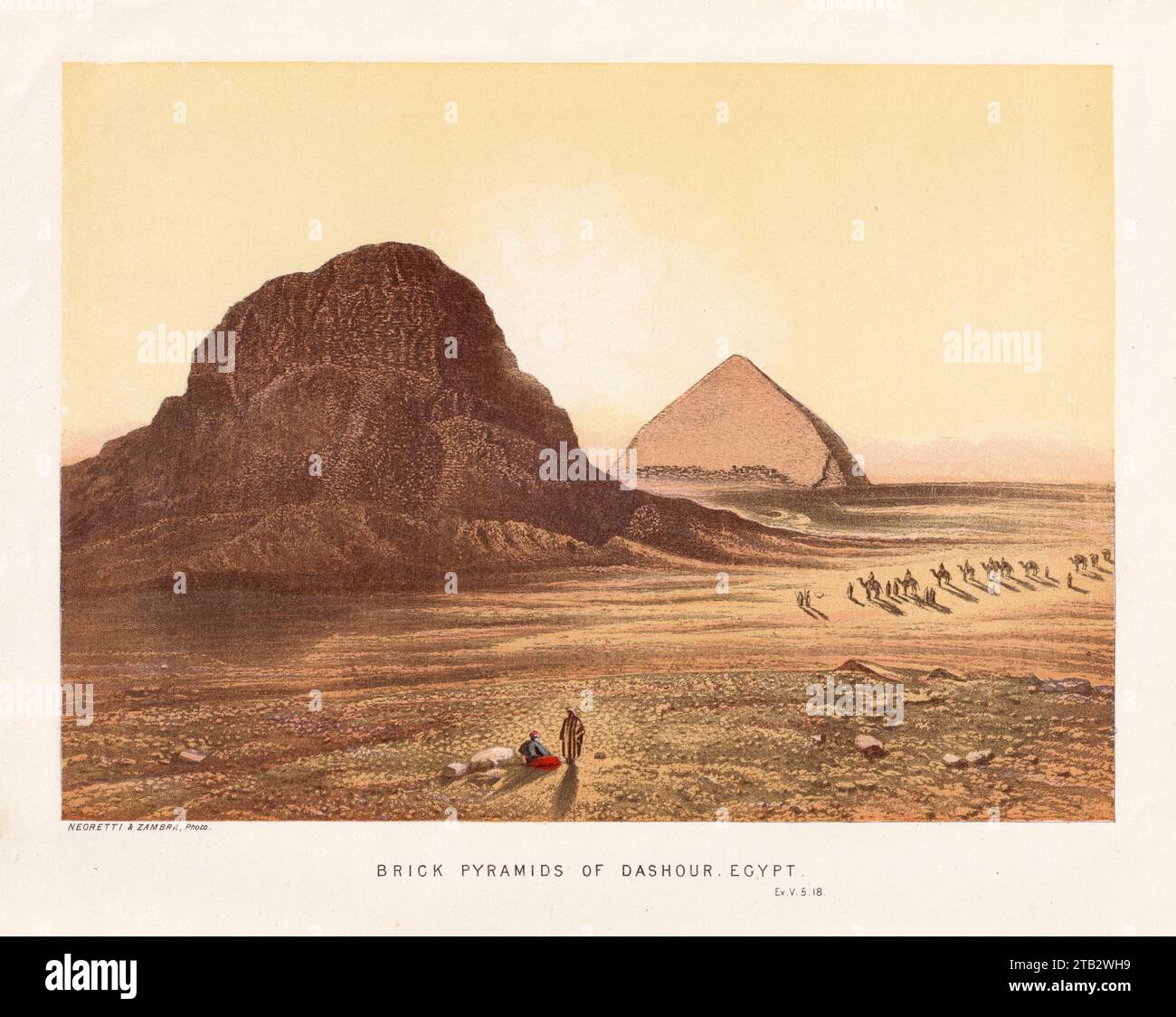 Nubian pyramid illustration hi-res stock photography and images - Alamy