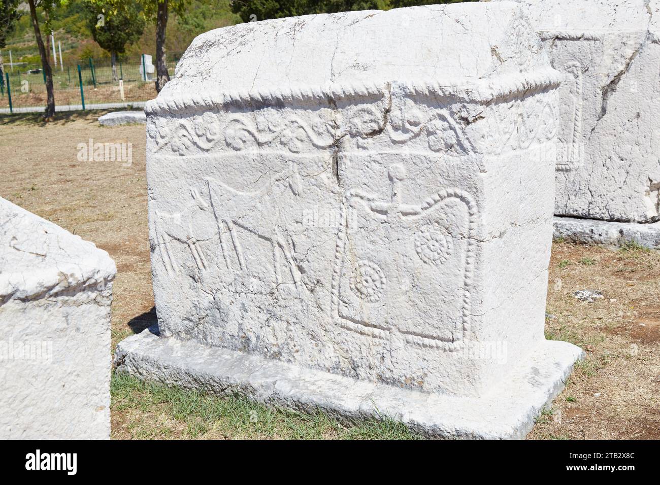 The Radimlja Necropolis is home to 135 unique stecci tombstones dating ...