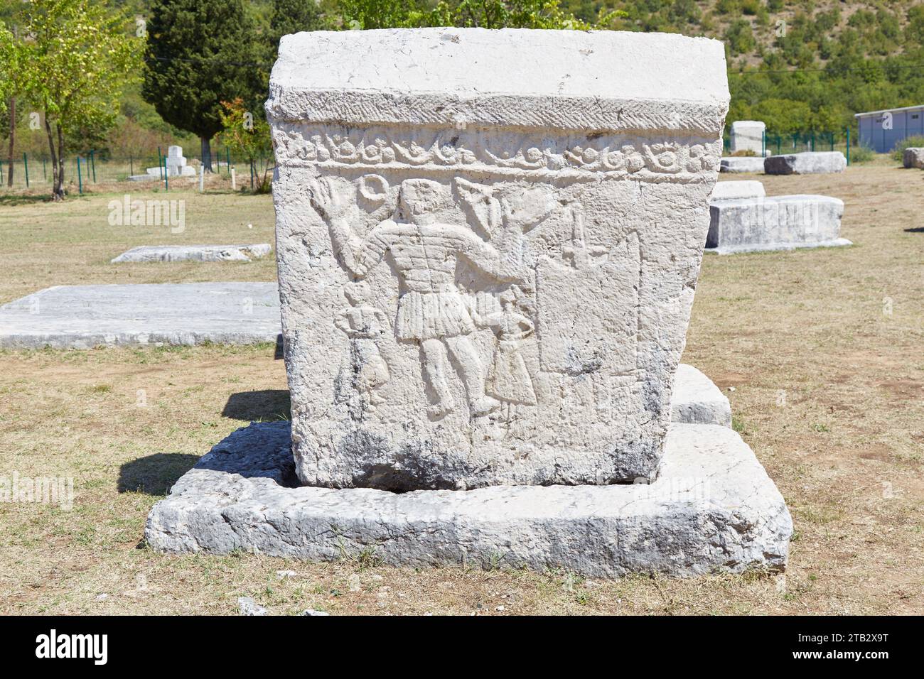 The Radimlja Necropolis is home to 135 unique stecci tombstones dating ...