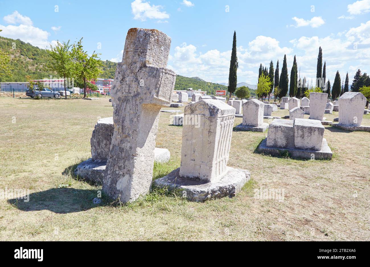 The Radimlja Necropolis is home to 135 unique stecci tombstones dating ...