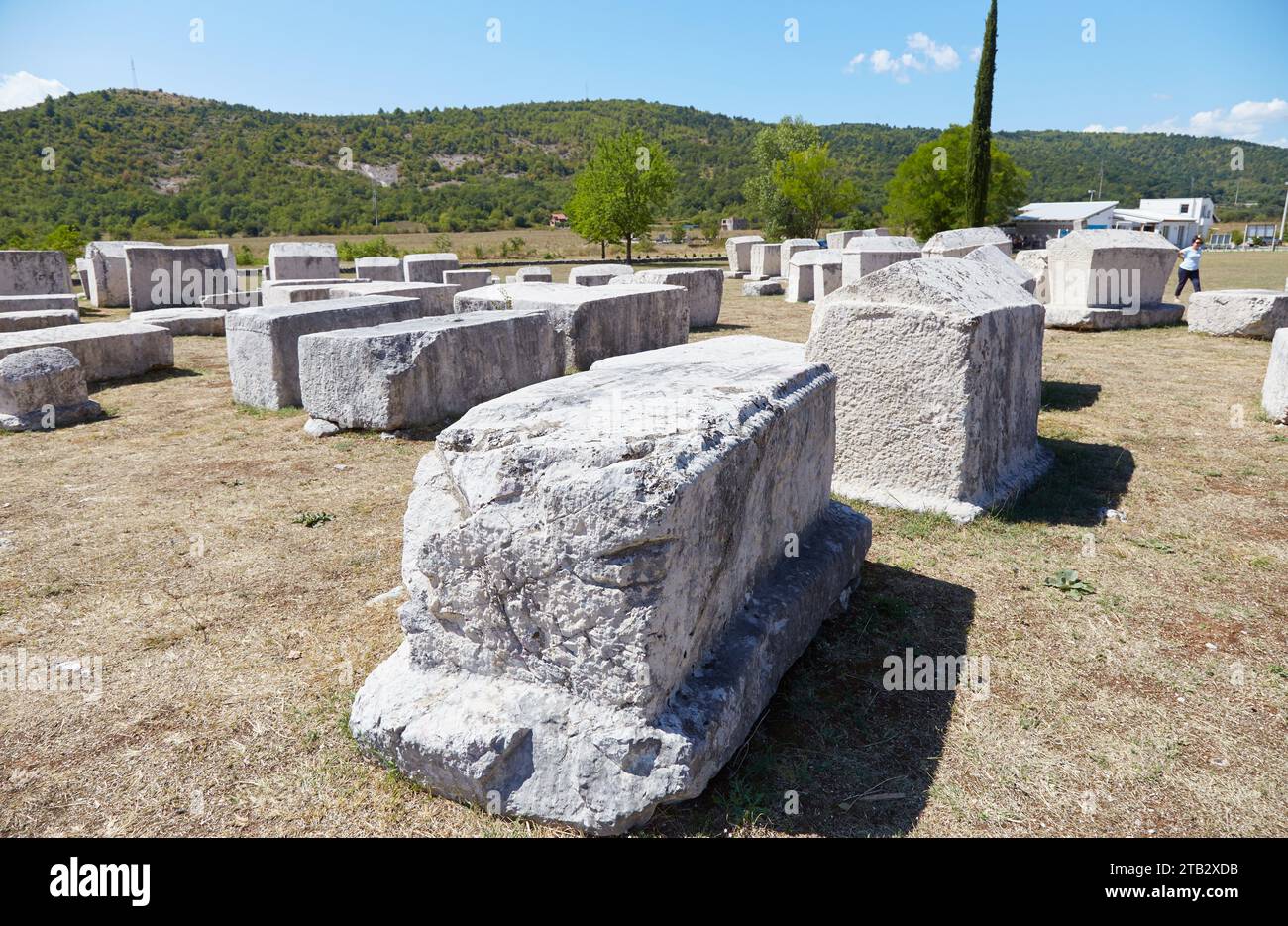 The Radimlja Necropolis is home to 135 unique stecci tombstones dating ...
