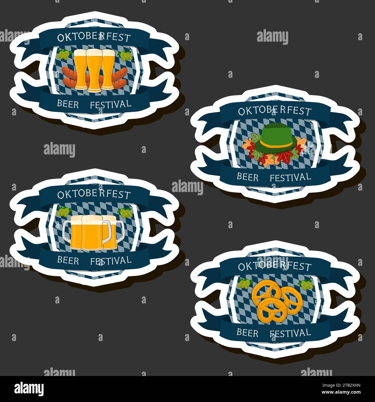 Bavarian theme Stock Vector Images - Alamy