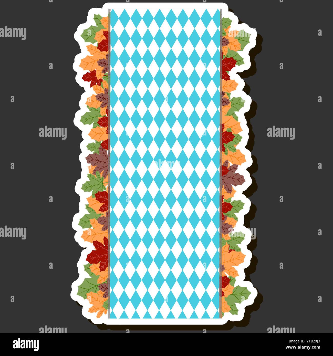 Beautiful color illustration on theme of celebrating annual Oktoberfest ...
