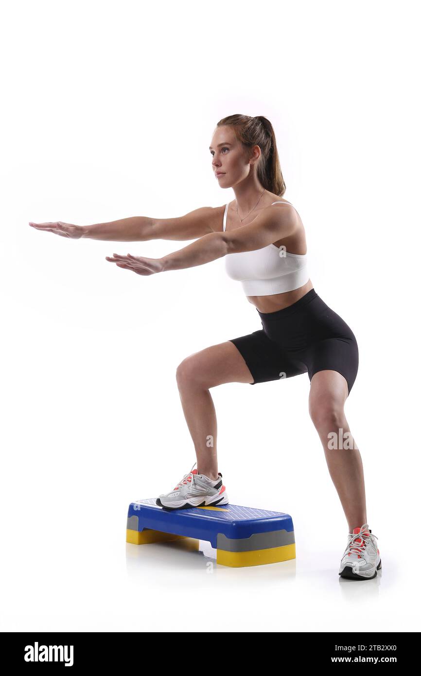 Female physical athlete Cut Out Stock Images & Pictures - Alamy