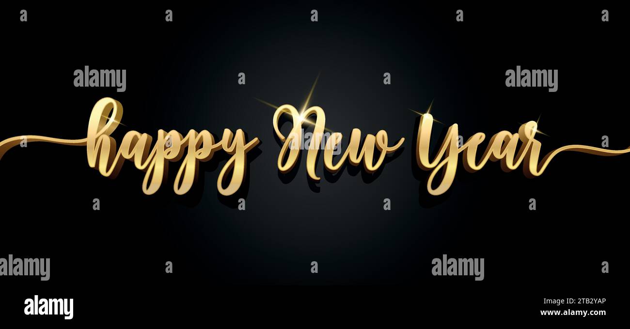 happy new year - Inspirational New Year beautiful handwritten quote ...