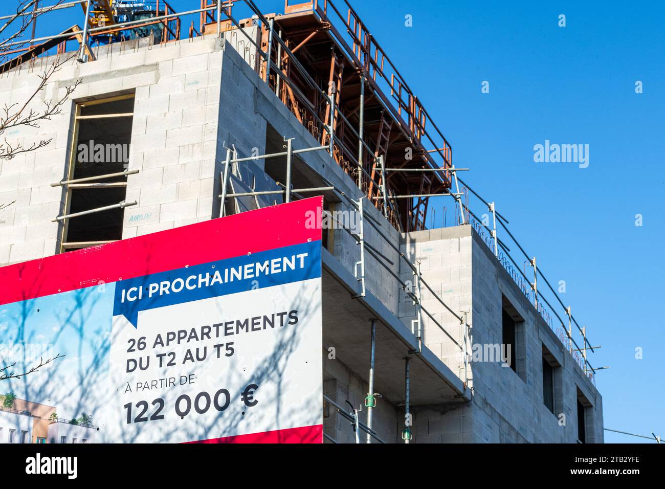 Construction of a luxury residential housing complex: poster for the ...