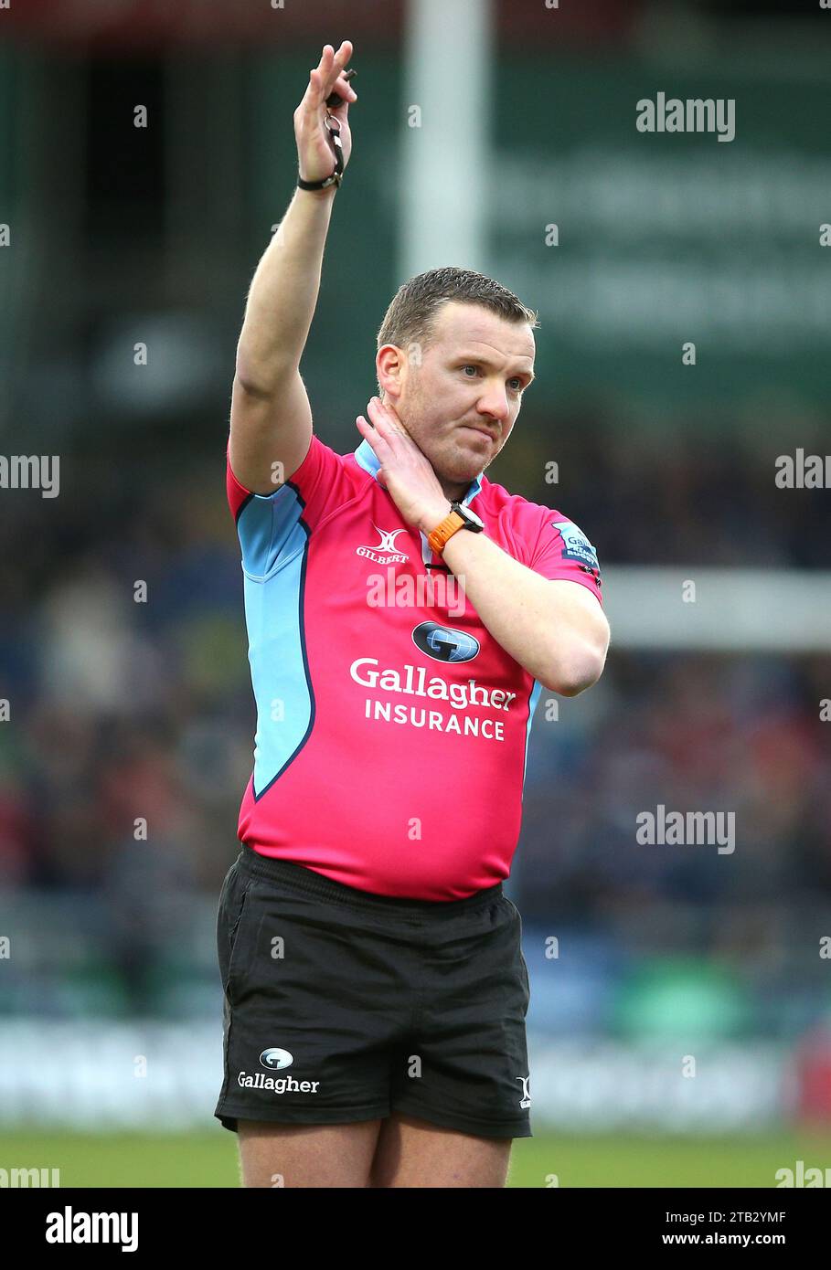 File photo dated 05-03-2023 of English referee Tom Foley, who has ...