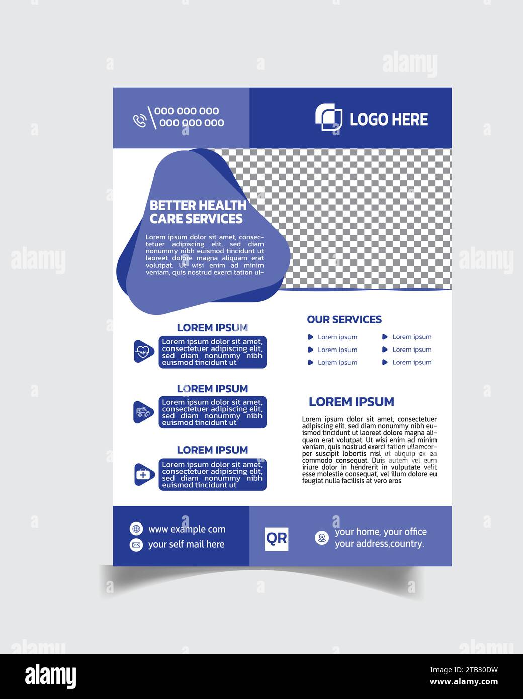 Unique Creative healthcare flyer design, medical flyer leaflet medical ...