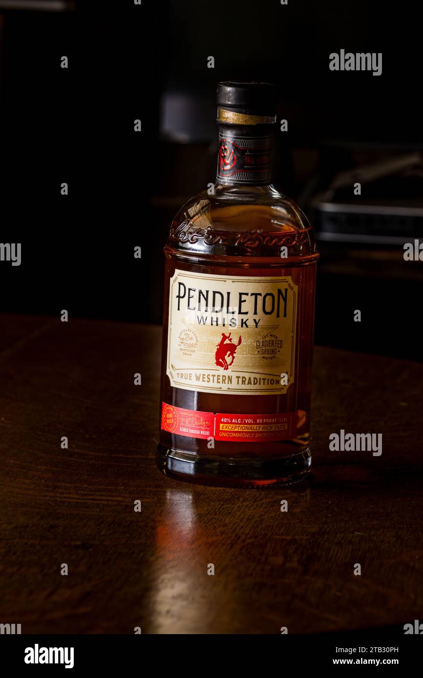 Pendleton whisky hi-res stock photography and images - Alamy