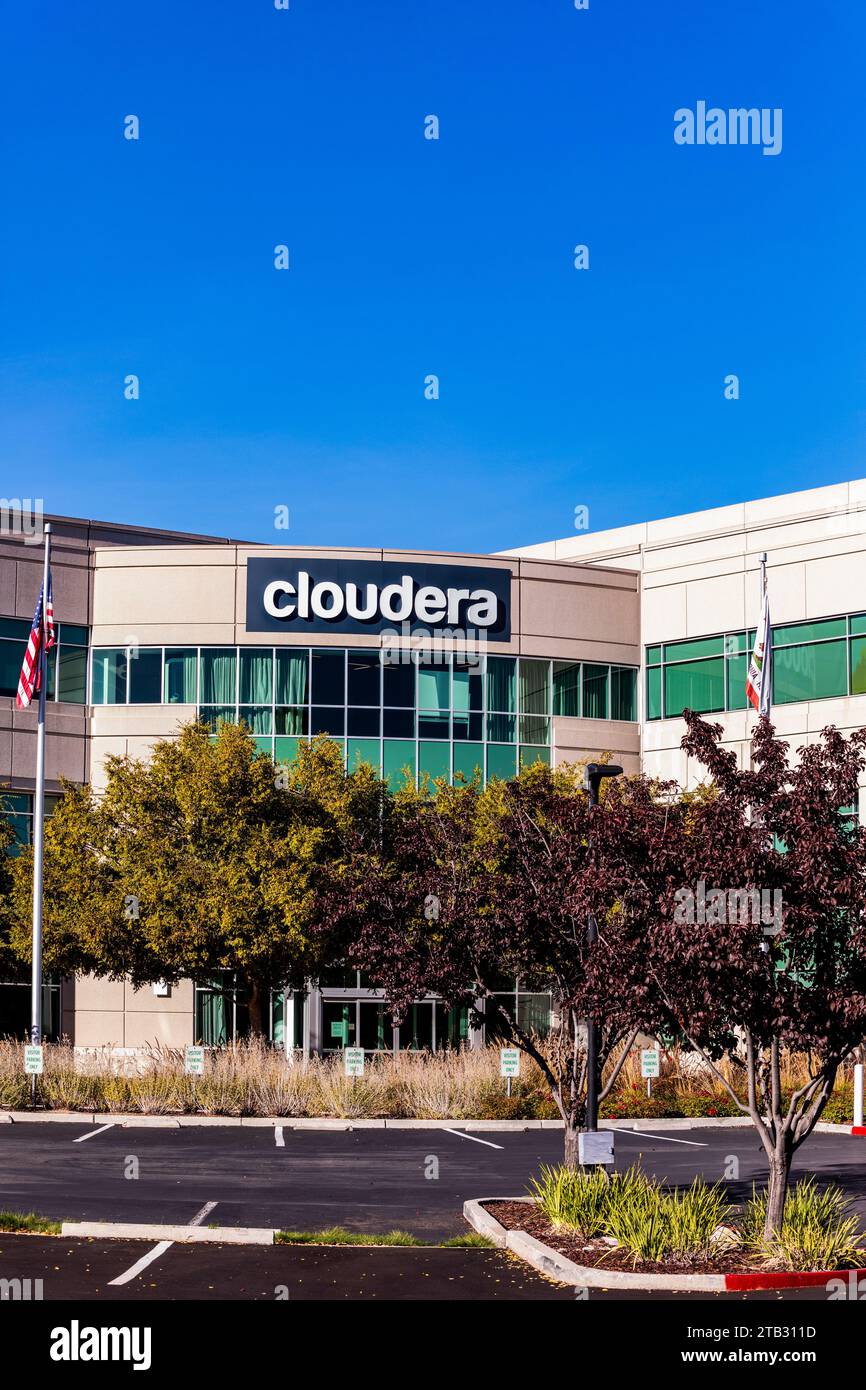 Cloudera offices in Santa Clara California USA a data management and ...