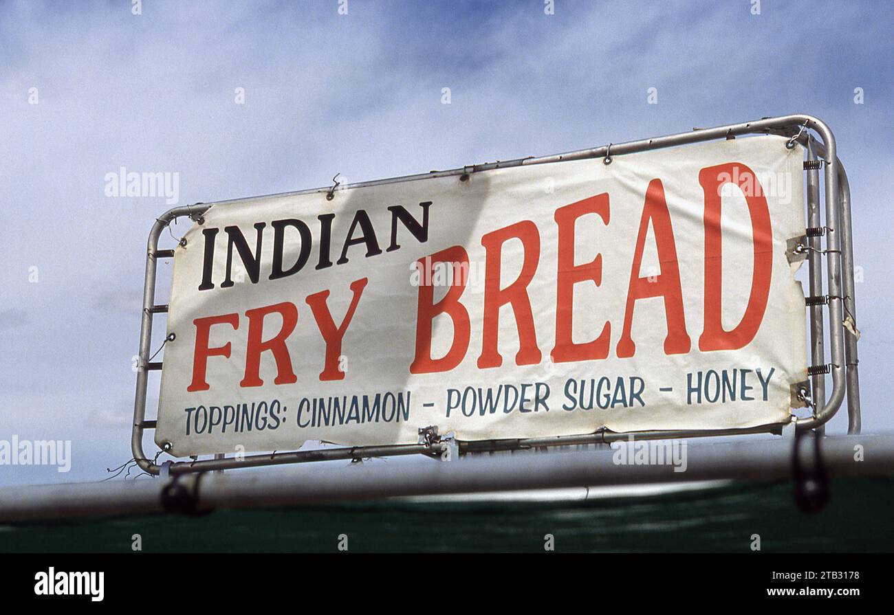 Indian Fry Bread enjoyed on a road trip in the Four Corners region of ...