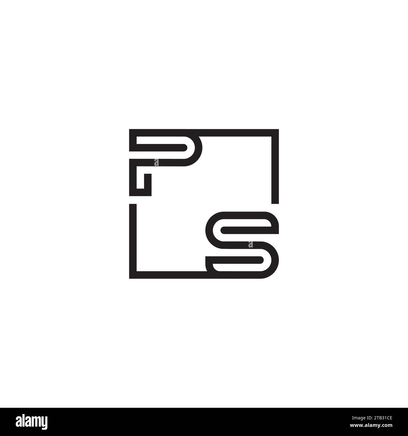 Ps logo vector vectors hi-res stock photography and images - Alamy