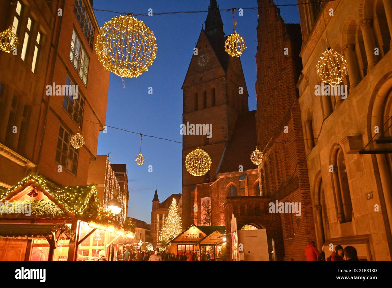 Hannover christmas market hi-res stock photography and images - Alamy