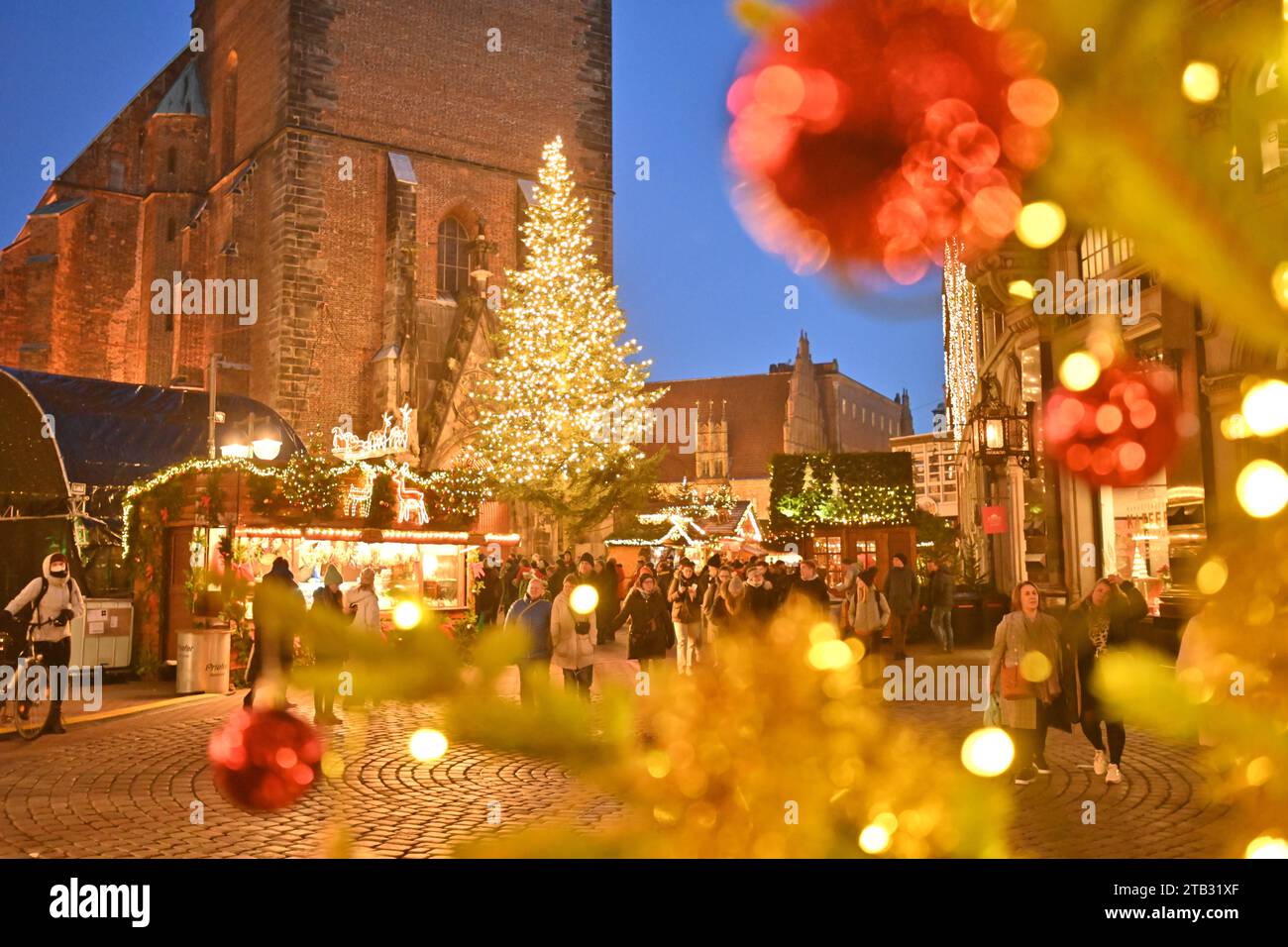 Hannover christmas market hi-res stock photography and images - Alamy