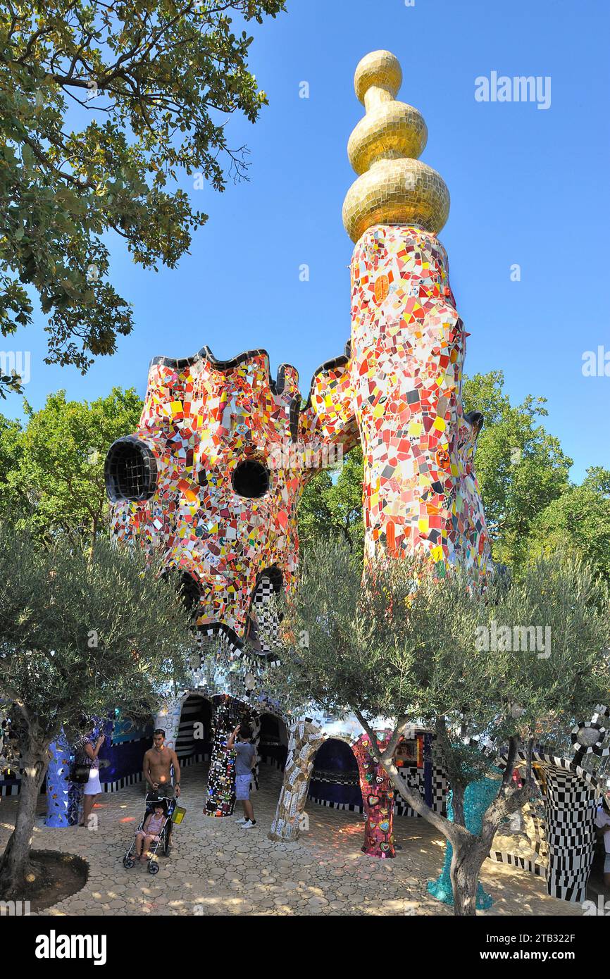 The Tarot Garden (Italian: Il Giardino dei Tarocchi) created by French ...