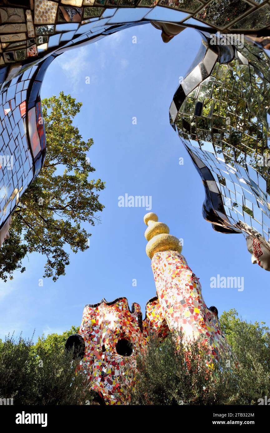 The Tarot Garden (Italian: Il Giardino dei Tarocchi) created by French ...