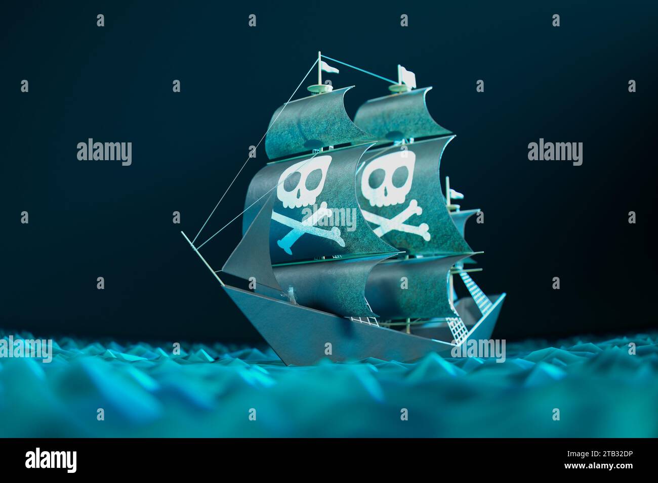 Pirate ship backdrop hi-res stock photography and images - Alamy