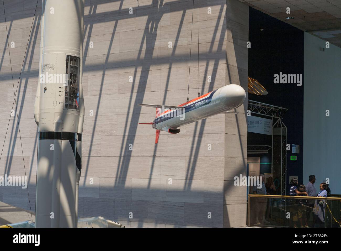 Tomahawk missile at the Washington National air and space museum, 600 ...