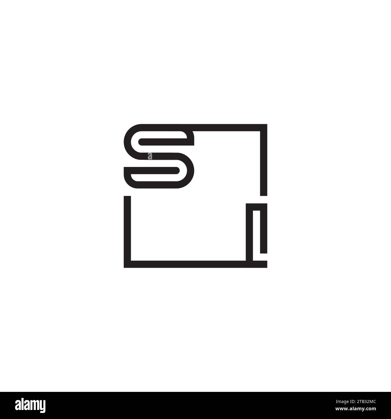 SI initial logo letters in high quality professional design that will ...