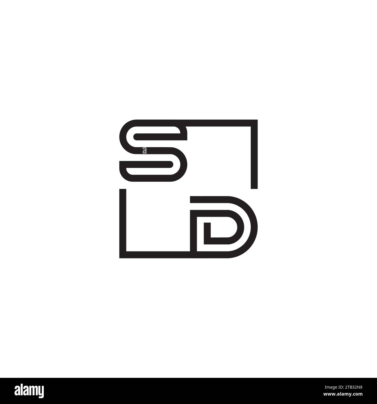 Sd fashion logo hi-res stock photography and images - Alamy