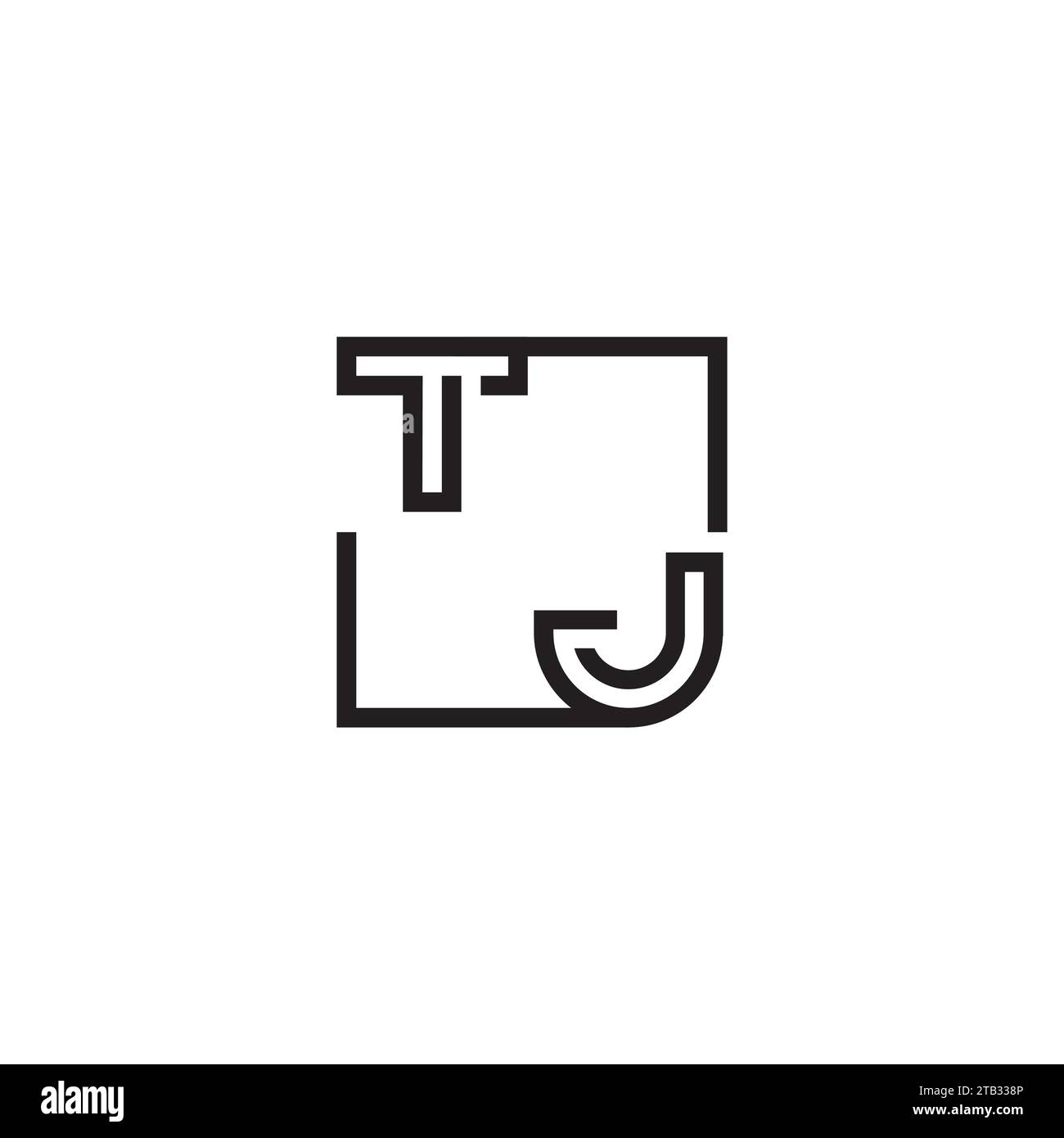 Tj logo Black and White Stock Photos & Images - Alamy