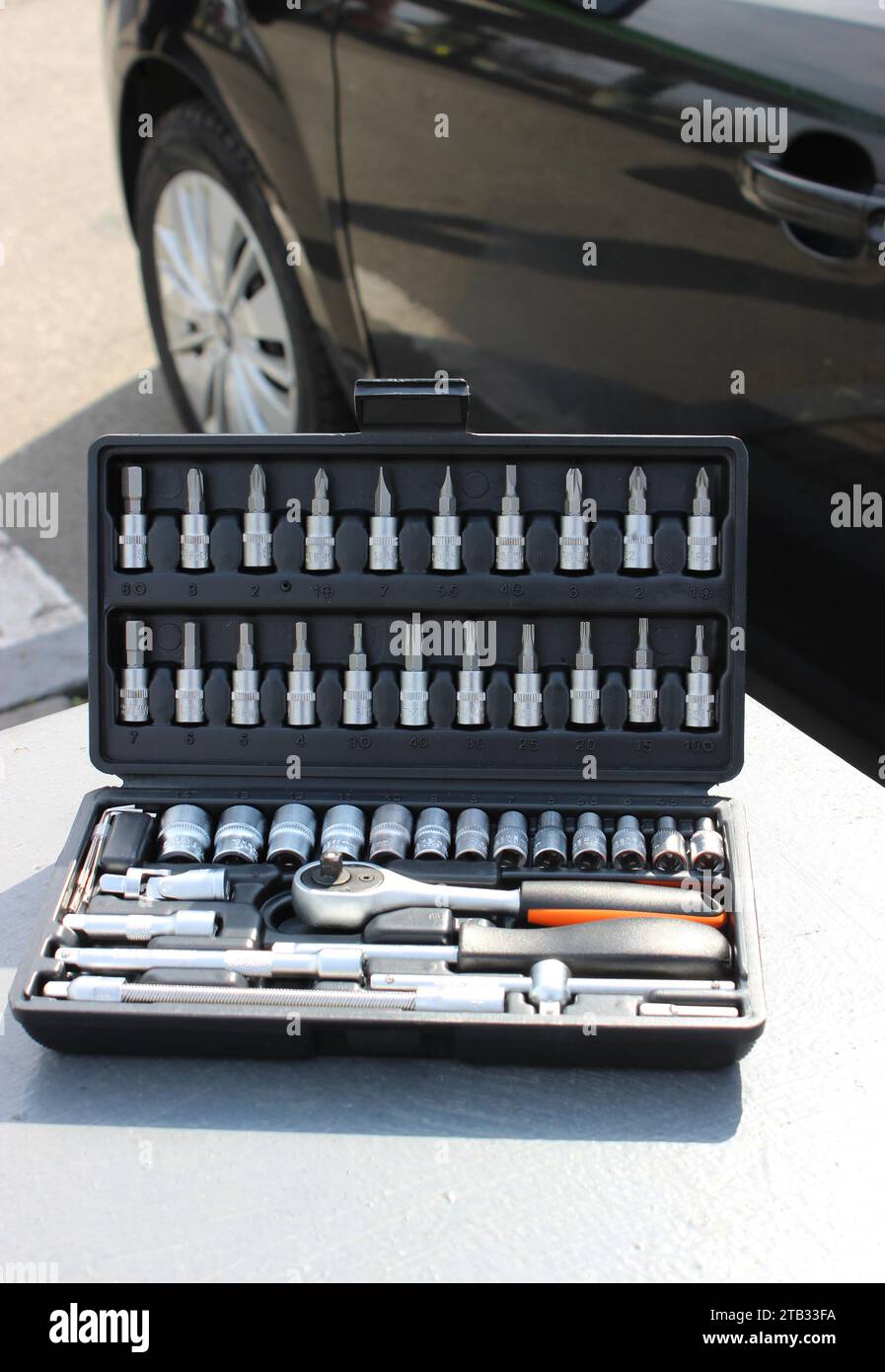 Car mechanic tools hi-res stock photography and images - Alamy