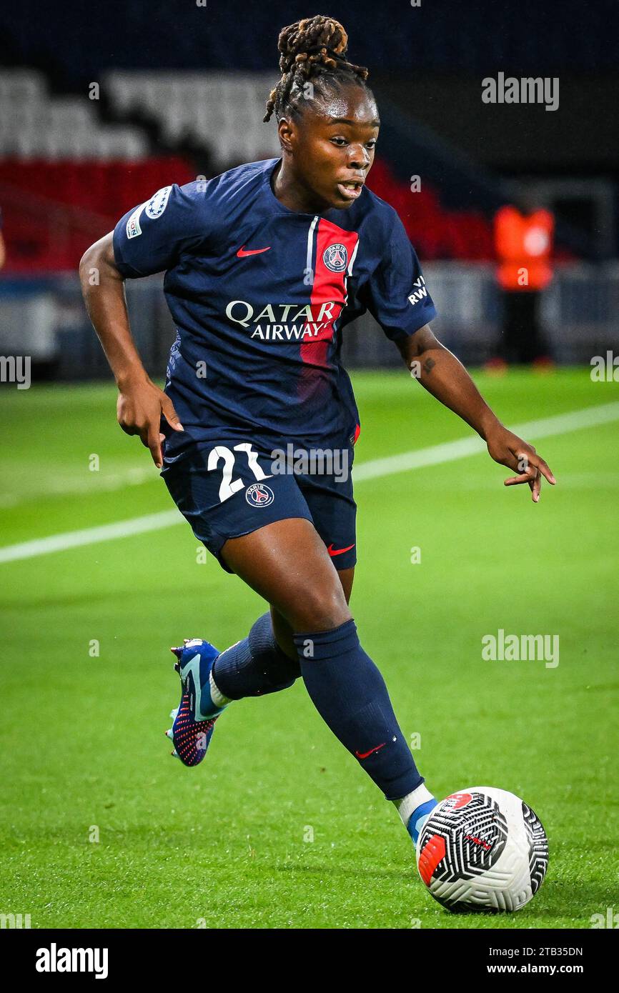 Sandy BALTIMORE of PSG during the UEFA Women's Champions League, Round ...