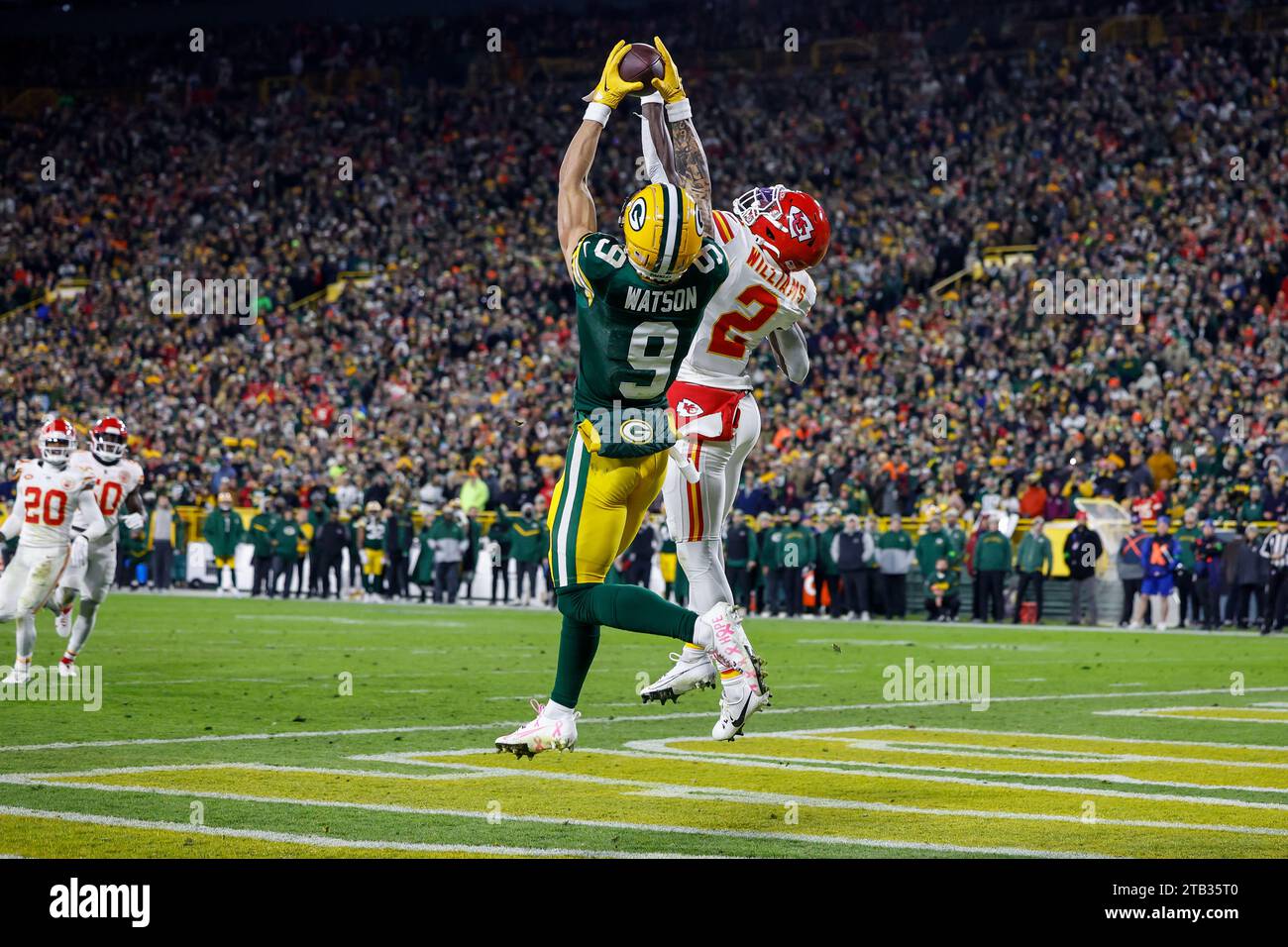 Green Bay, Wisconsin, USA. 3rd Dec, 2023. Green Bay Packers wide ...