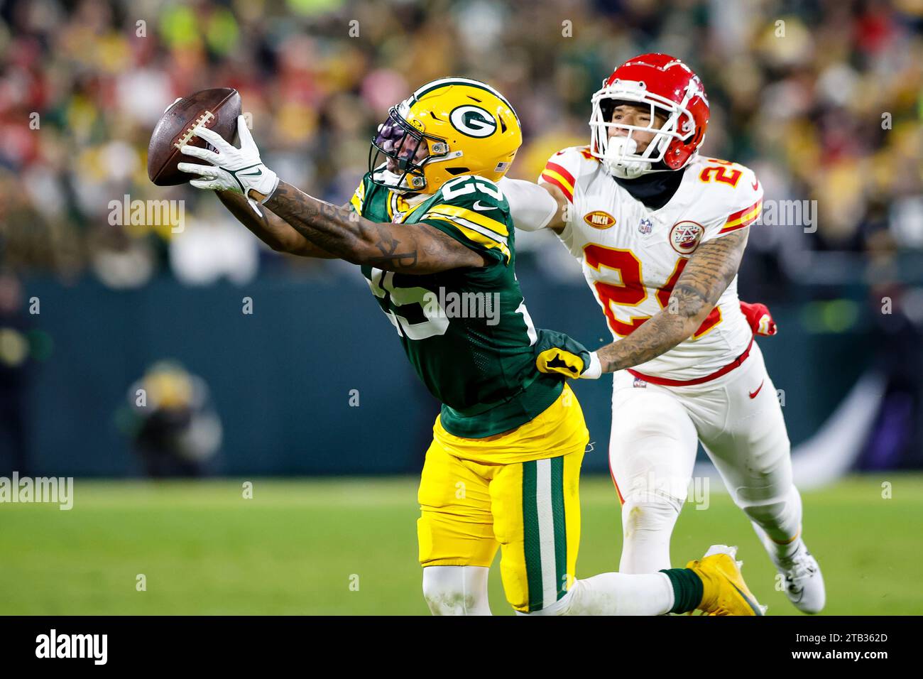 December 3, 2023: Green Bay Packers cornerback Keisean Nixon (25) with ...