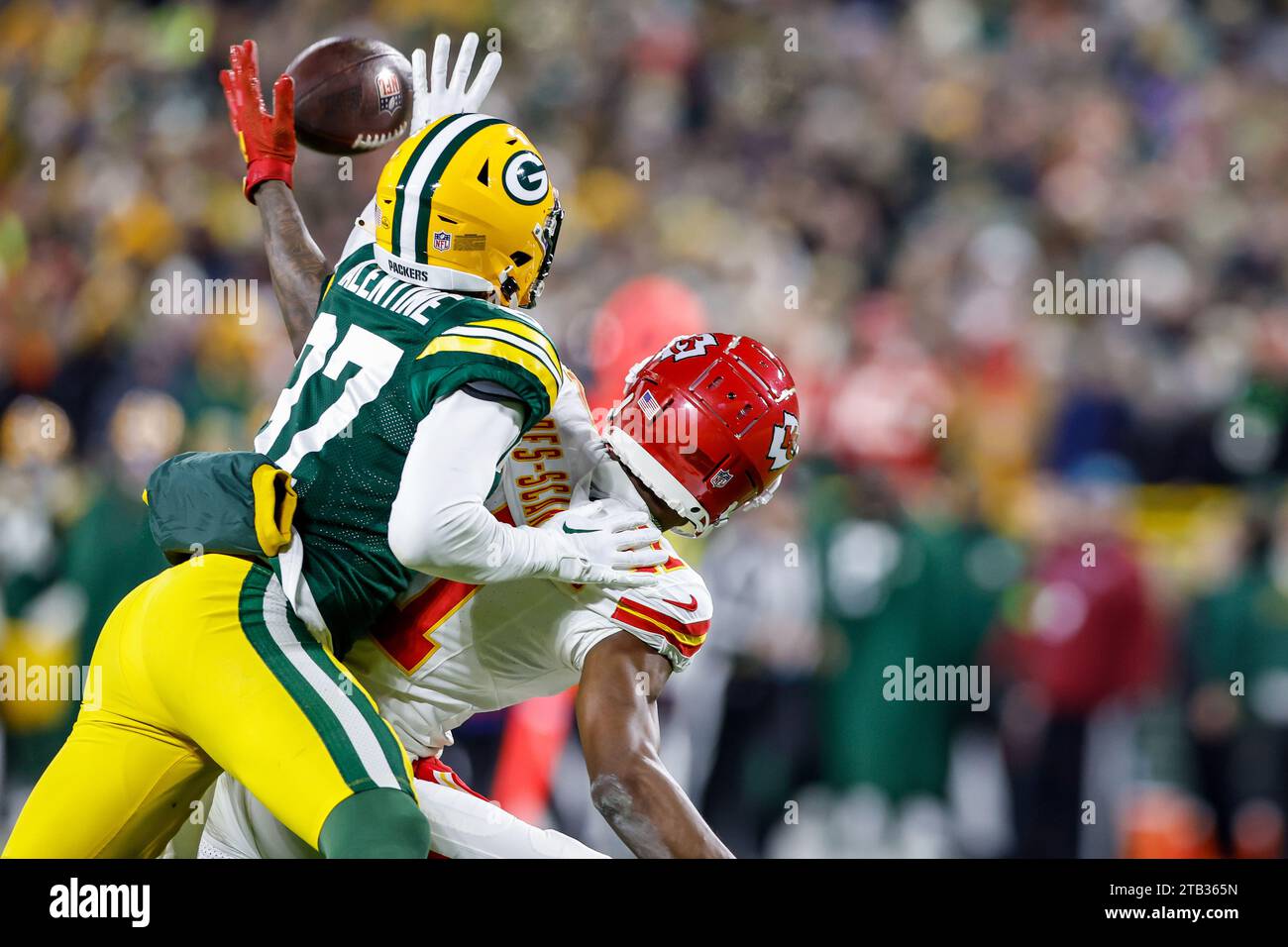 Green Bay, Wisconsin, USA. 3rd Dec, 2023. Green Bay Packers cornerback ...
