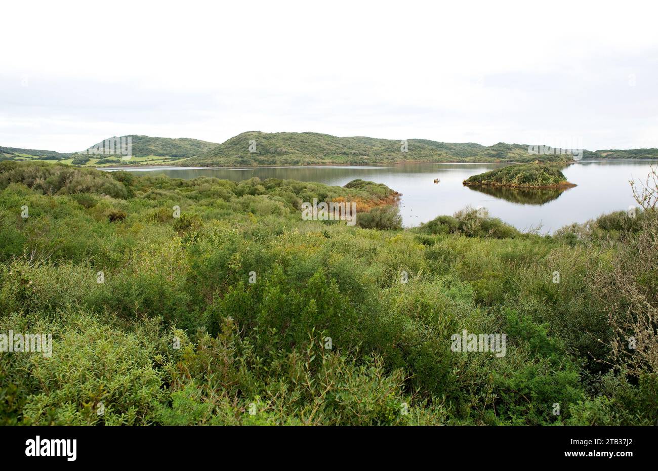 Albufera des Grau Natural Park. Minorca Biosphere Reserve, Balearic ...