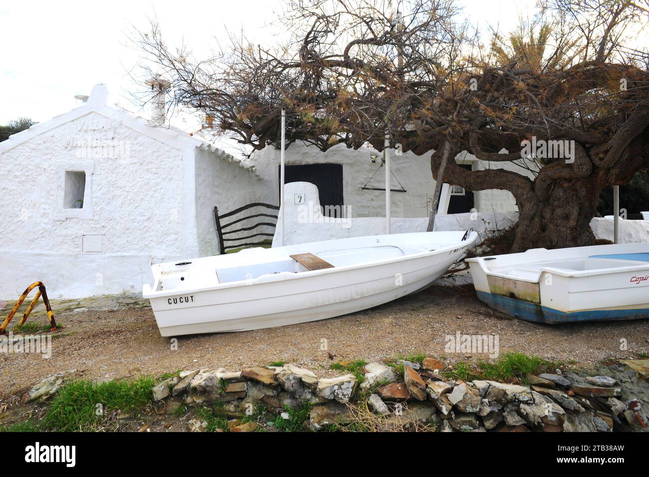Balearic traditional boat hi-res stock photography and images - Alamy